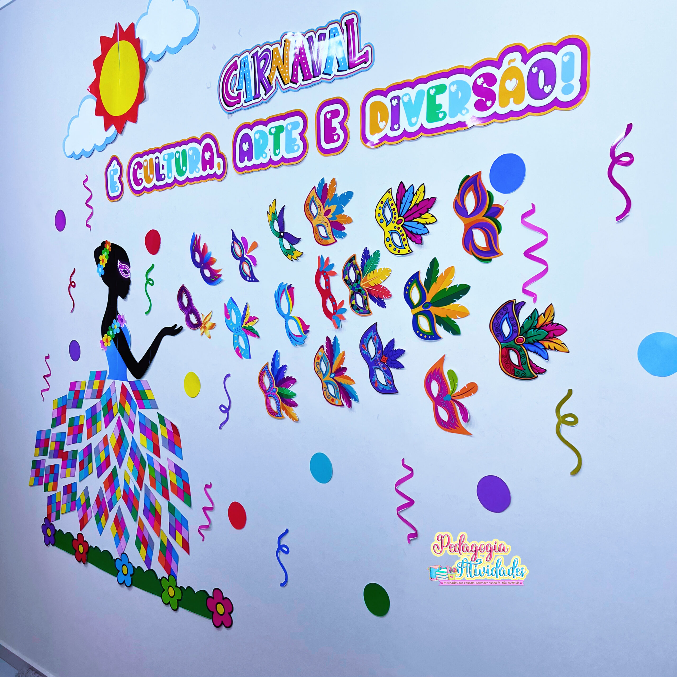 Painel de Carnaval – Pedagogia